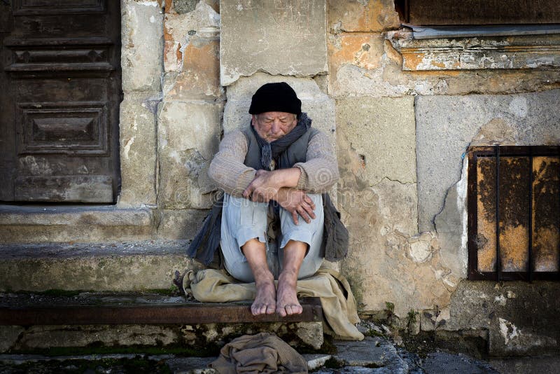 Homeless man stock image. Image of cold, begg, homeless - 27496681