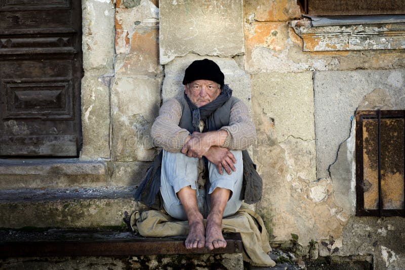 Homeless man stock photo. Image of begging, stink, social - 27496798
