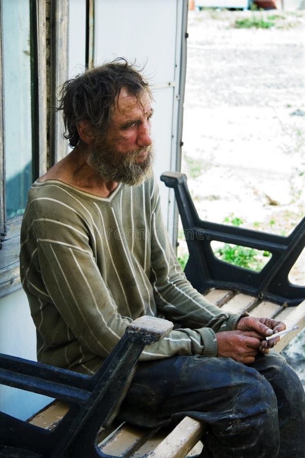Homeless Man Royalty Free Stock Image - Image: 7613736