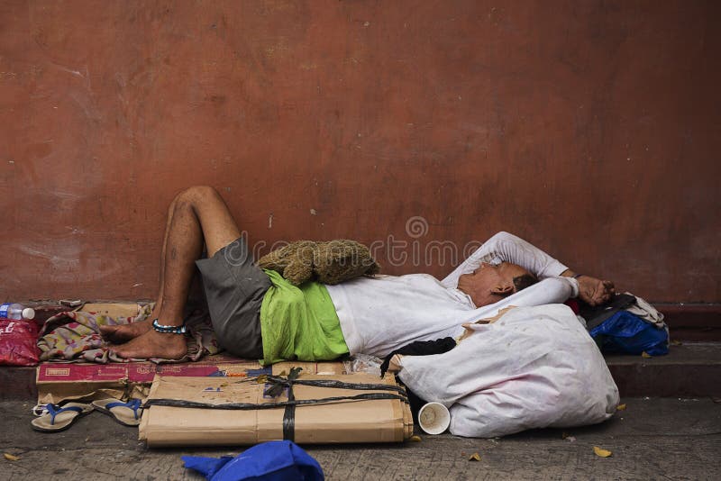 Homeless editorial stock image. Image of sleeping, necessity - 64744424