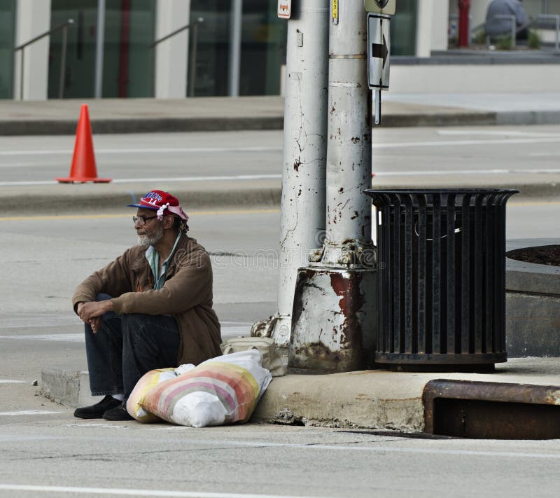 Homeless Man editorial stock photo. Image of looking - 31641833