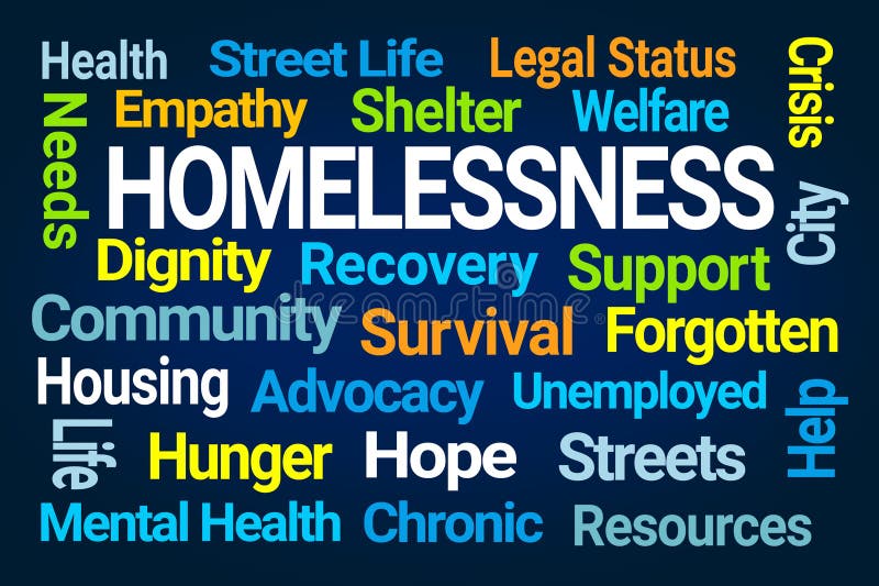 Homelessness Word Stock Illustrations – 112 Homelessness Word Stock ...