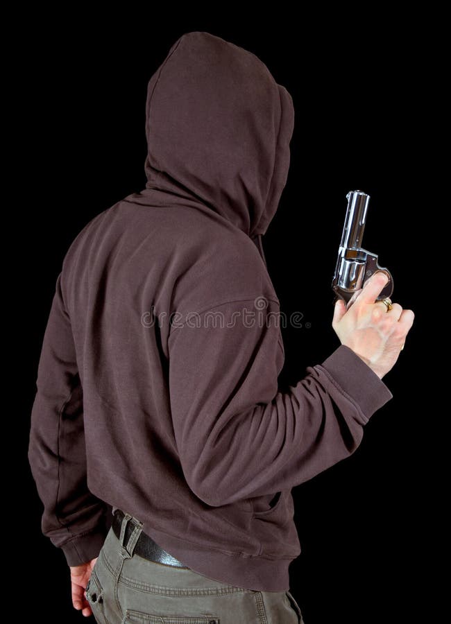 Homem com arma imagem de stock. Imagem de homem, violência - 29022341