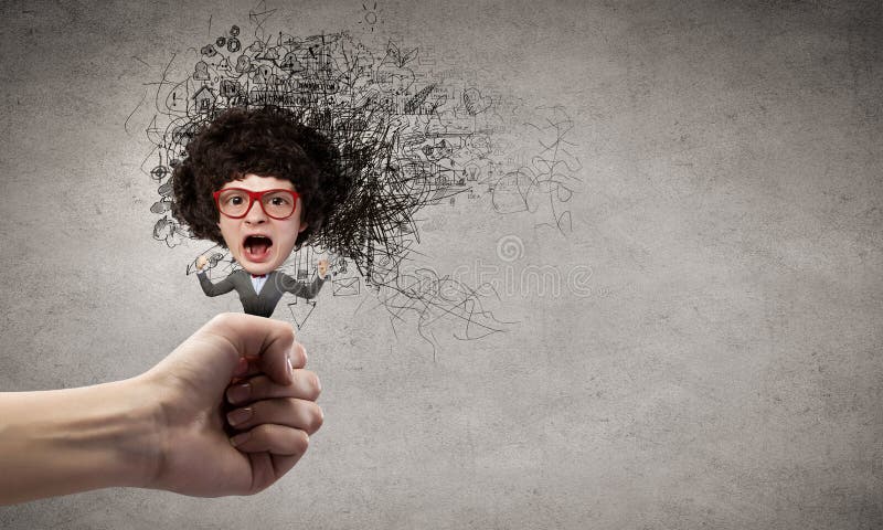 Homem com cabeça grande imagem de stock. Imagem de homem - 46699733