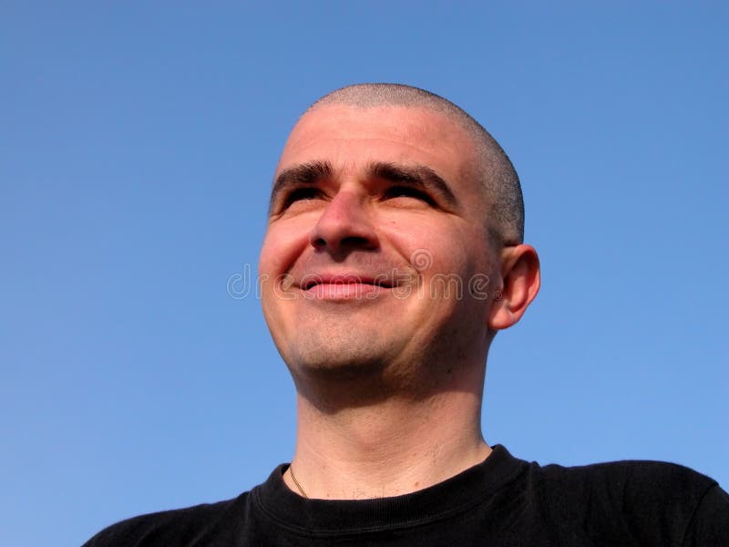 Homem feliz imagem de stock. Imagem de retrato, pessoal - 130429