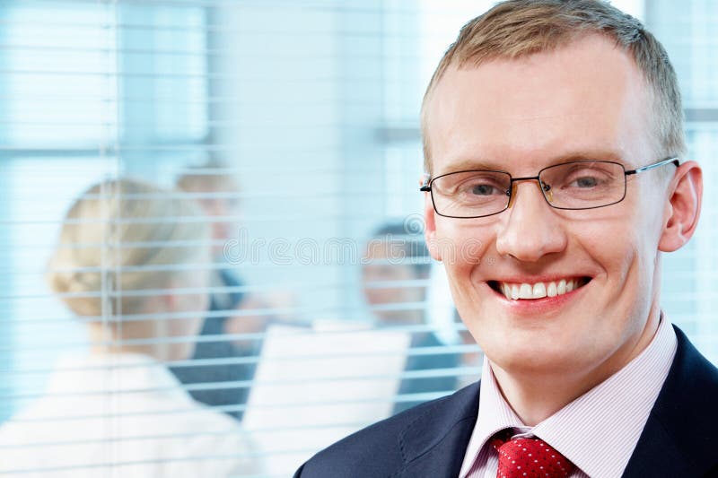 Homem inteligente imagem de stock. Imagem de masculina - 13936703