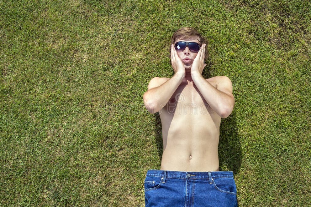 Homem magro foto de stock. Imagem de pessoa, jeans, corpo - 26453504