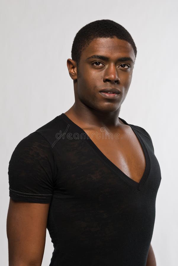 Homem negro foto de stock. Imagem de africano, atrativo - 28965856