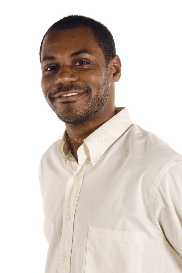 Homem Negro Considerável Novo Foto de Stock - Imagem de modelos, tecla ...