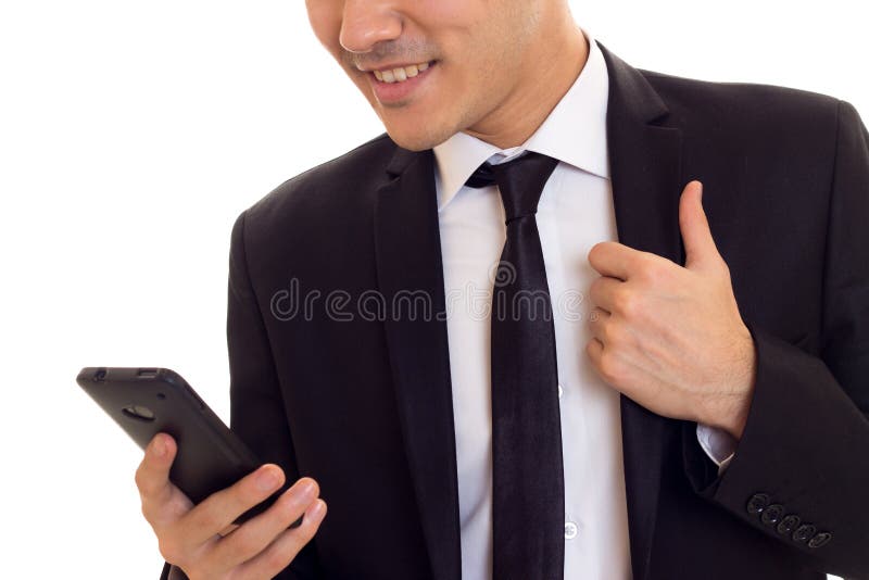 Homem Novo No Terno Que Fala No Telefone Foto de Stock - Imagem de ... Homem Novo No Terno Que Fala No Telefone Foto de Stock - Imagem de ...