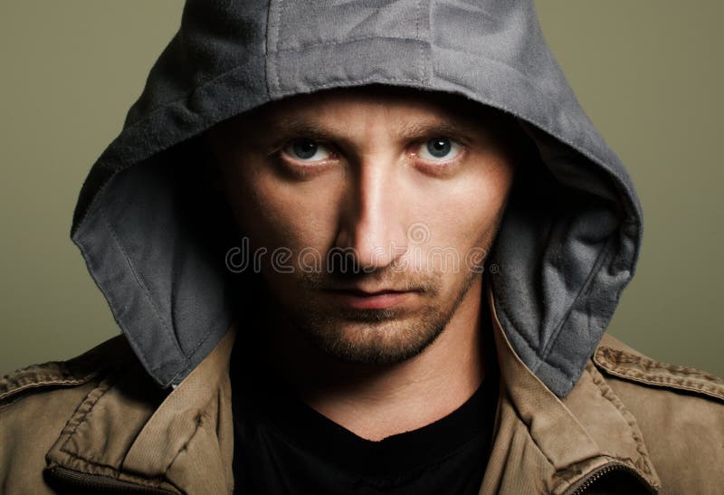 Homem sozinho foto de stock. Imagem de potência, macho - 15115312