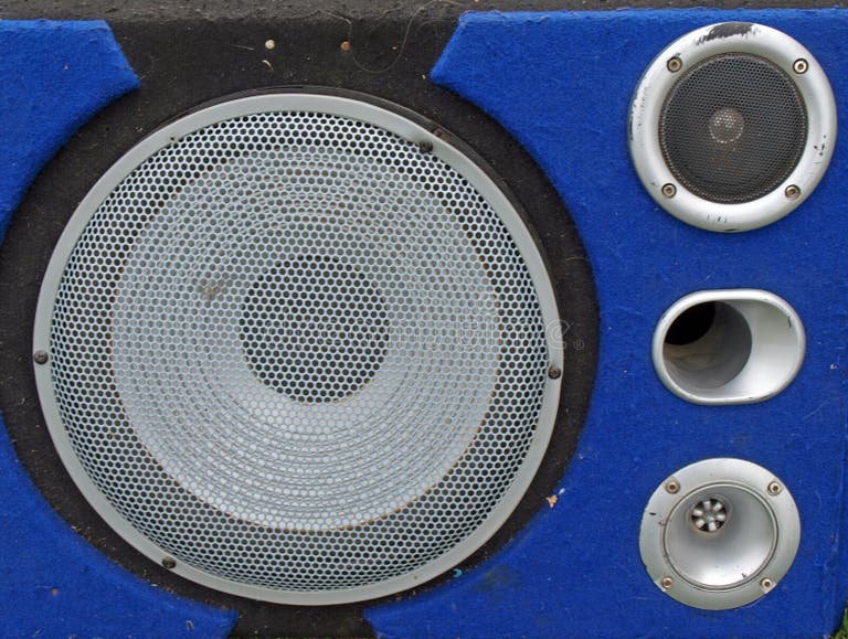 Homemade audio system 2 stock image. Image of high, audio - 19909351