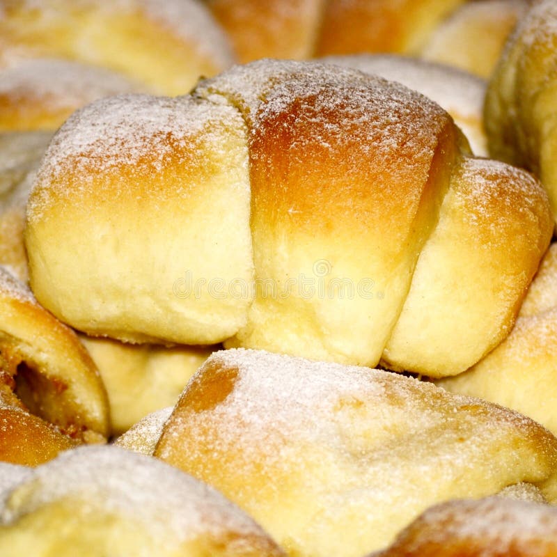Homemade baked rolls stock image. Image of roll, sweet - 63312725