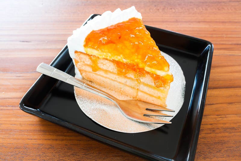 Homemade Bakery Orange Cake Stock Image - Image of breakfast, bakery ...