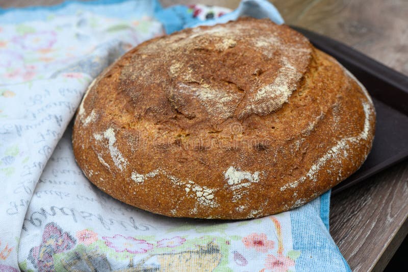 Homemade Baking in the Kitchen 9 Stock Photo - Image of loaf, bake ...