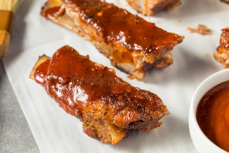 Homemade BBQ Cajun Style Ribs Stock Photo - Image of delicious, grilled ...