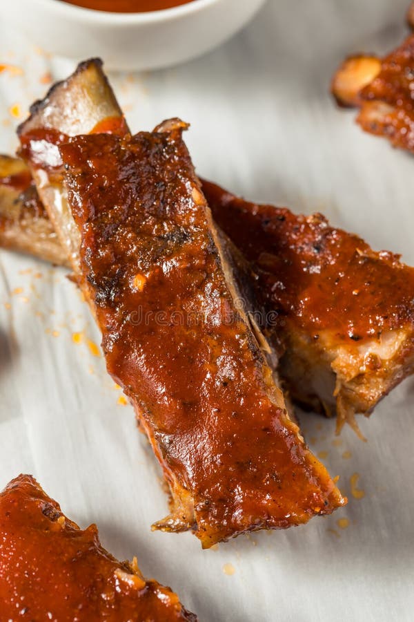 Homemade BBQ Cajun Style Ribs Stock Image - Image of beef, louisiana ...