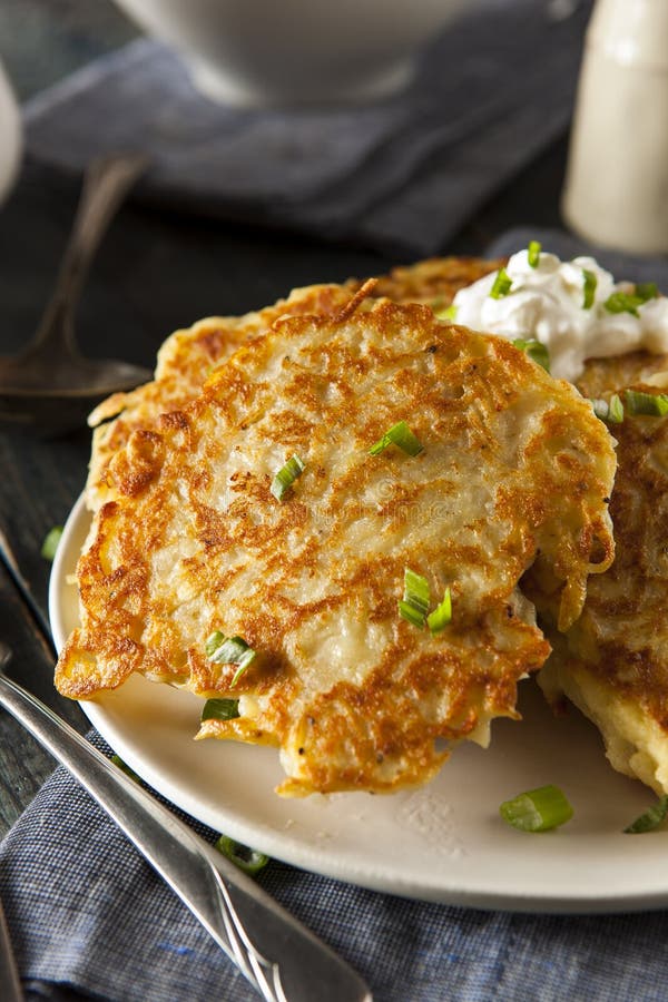 Homemade Boxty Irish Potato Pancakes Stock Photo - Image of traditional ...