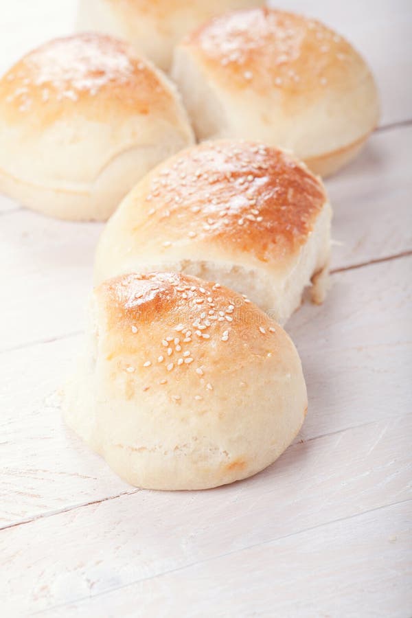 Homemade bread rolls stock image. Image of cuisine, brown - 28218355