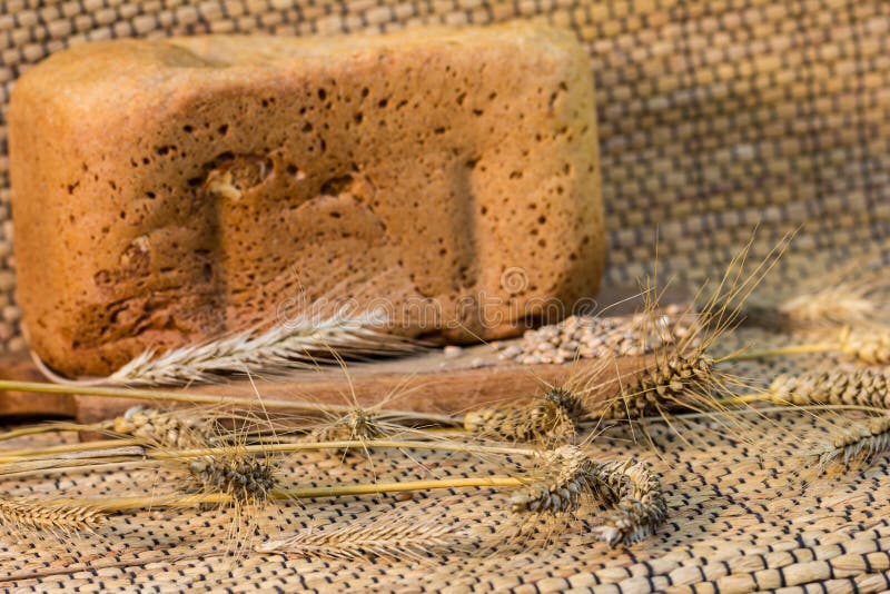 Homemade bread stock image. Image of bouquet, agriculture - 43666755