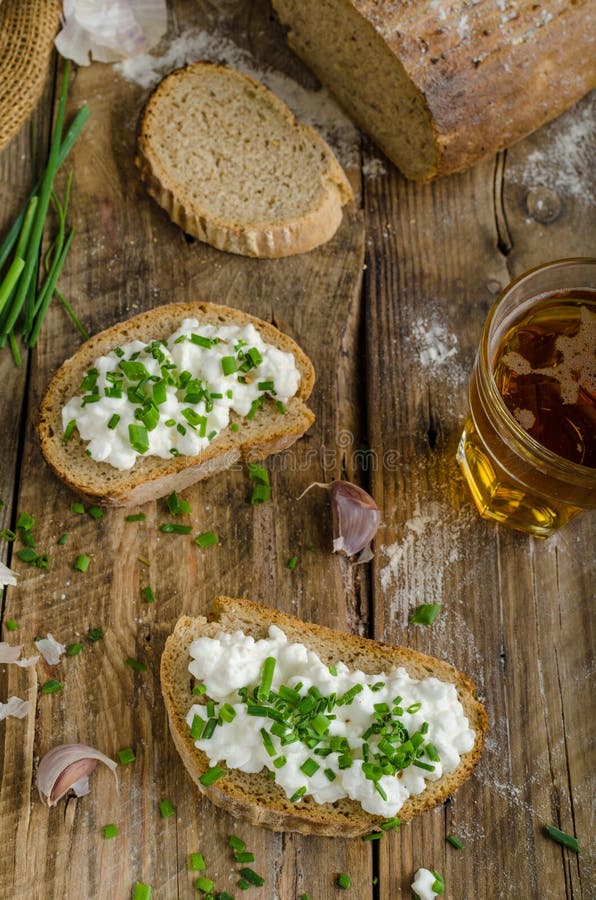 Homemade bread with spread stock image. Image of healthy - 59812339