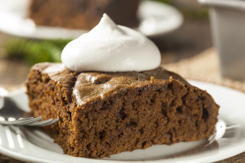 Homemade Brown Gingerbread Cake Stock Photo - Image of fresh, bread ...