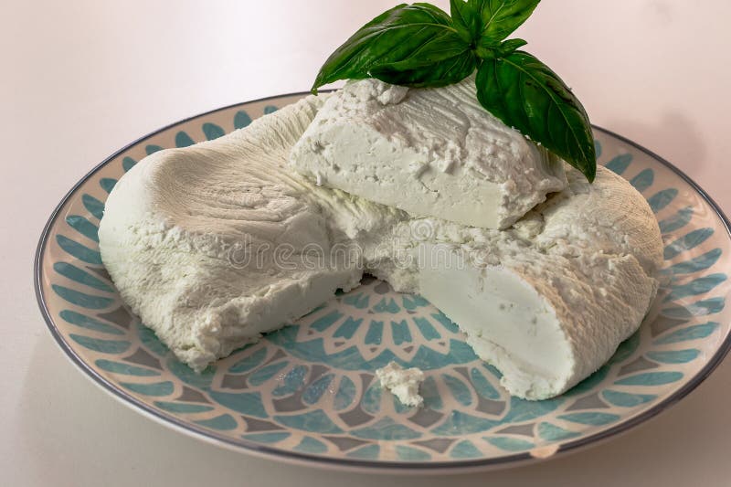 Homemade Bulgarian White Brined Cheese Stock Photo - Image of ...