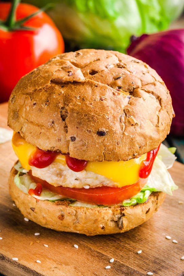 Hamburger, French Fries And Cola Fast Food Meal Stock Image - Image of ...