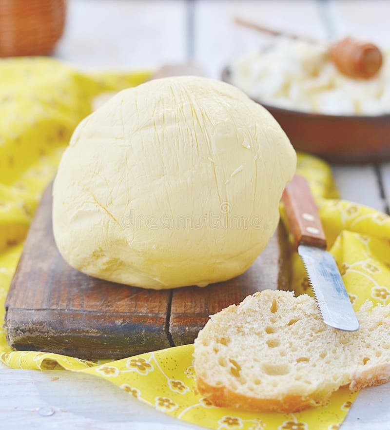 Homemade butter stock image. Image of fresh, butter, basket - 33362289