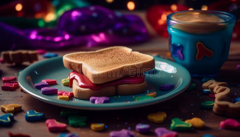 Homemade Chocolate Cookie Stack, a Delicious Indulgence Generated by AI ...