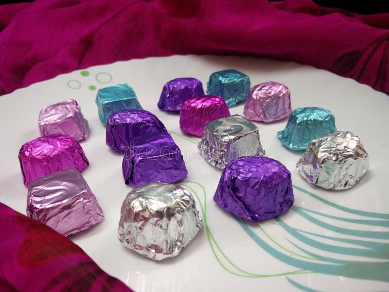 Homemade chocolates stock image. Image of chocolates - 137727403