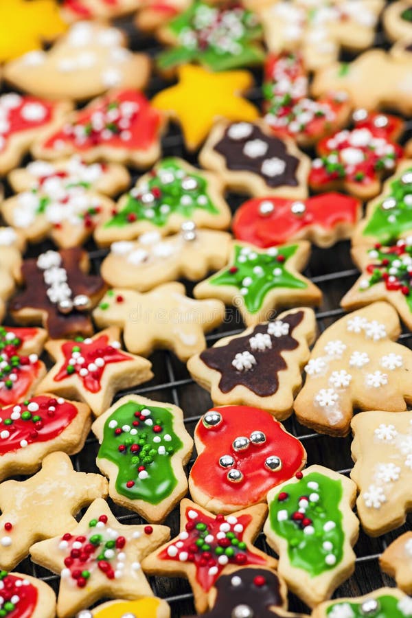 Homemade Christmas cookies stock photo. Image of baking - 41363576