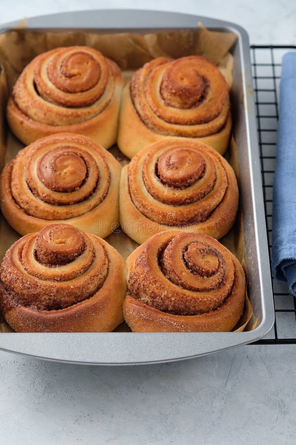Homemade Cinnamon Rolls. Autumn Concept. Stock Image - Image of gourmet ...