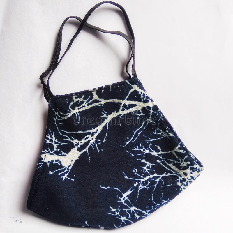 Homemade cloth mask stock photo. Image of footwear, outerwear - 203445388