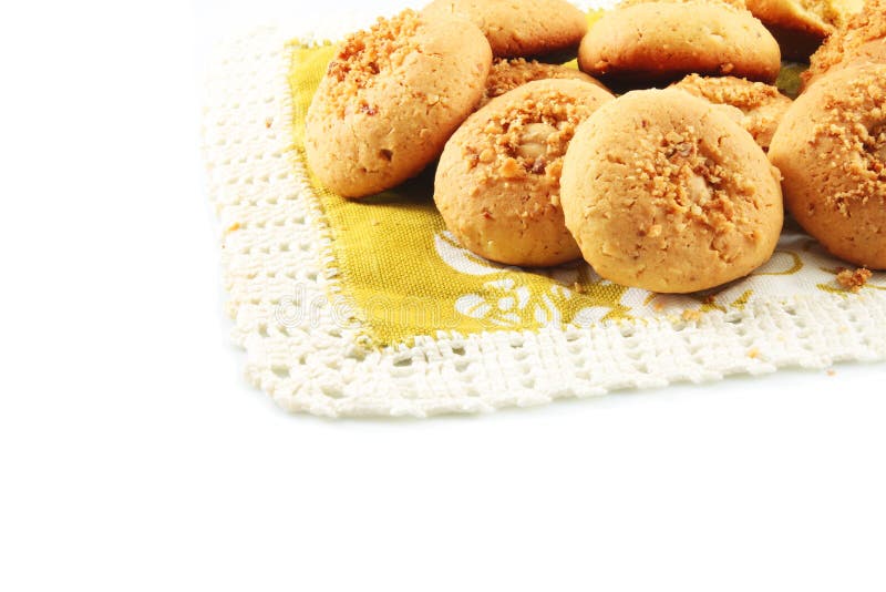 Homemade cookies stock photo. Image of healthy, filbert - 25271306