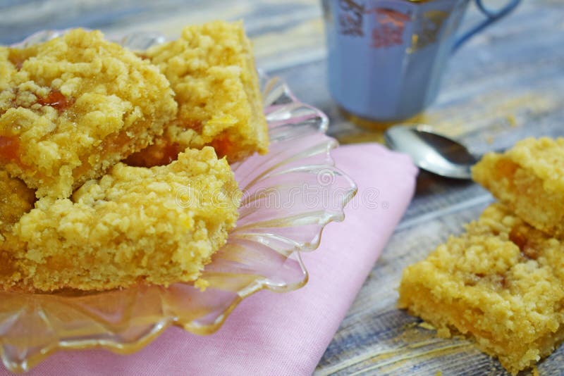 Homemade Cookies With Apricot Jam Stock Image Image Of Eating Healthy 138205177