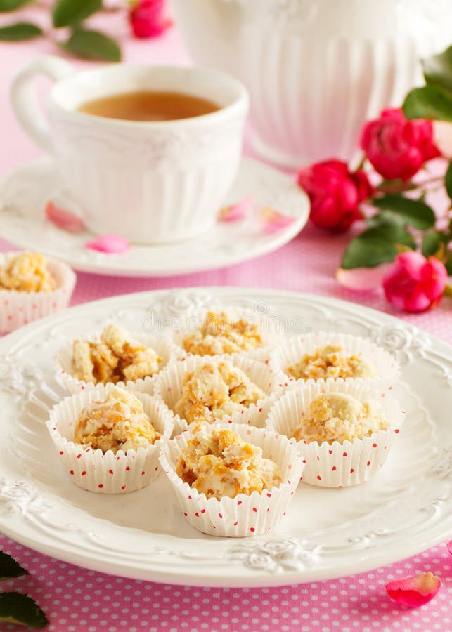 Homemade Cookies with Peanuts Stock Image - Image of butter, homemade ...