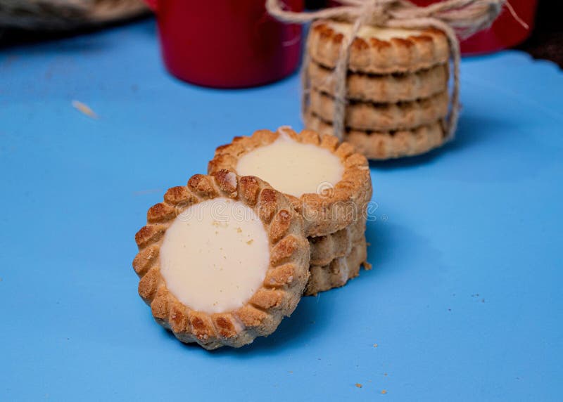 Homemade Cookies Tied with String Stock Image - Image of food, rustic ...