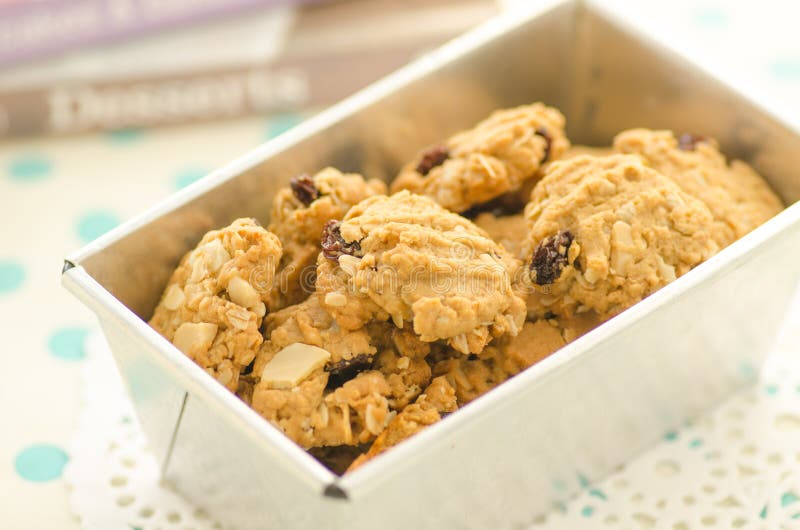 Homemade Cookies in the Tray Stock Photo - Image of portion, heat: 28975454