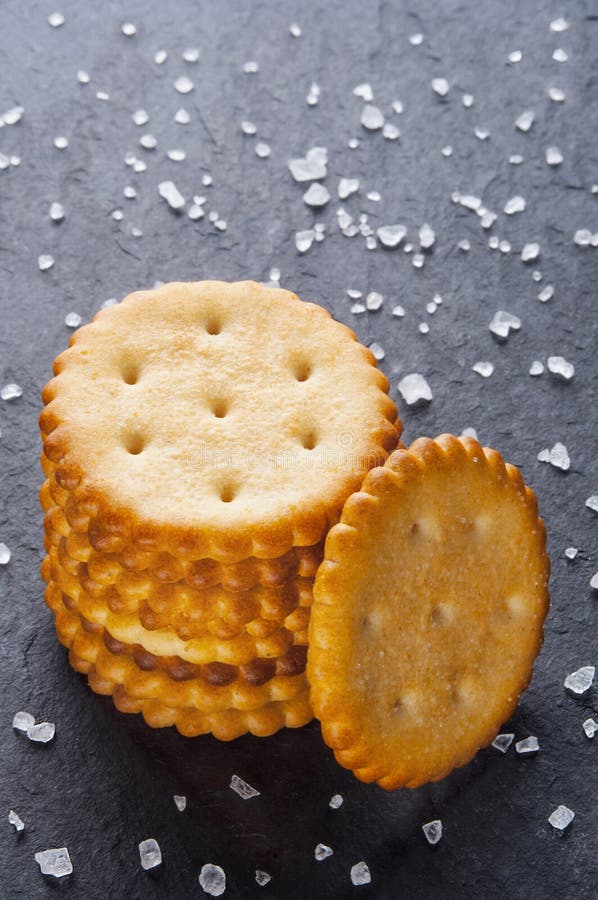 Homemade crackers stock photo. Image of crispy, food - 50993810