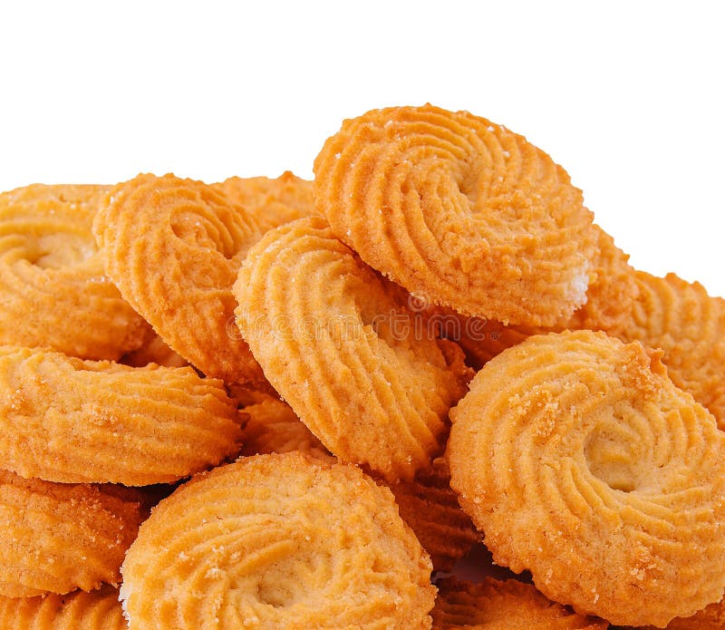 Homemade crunchy cookies stock image. Image of rustic - 289547263