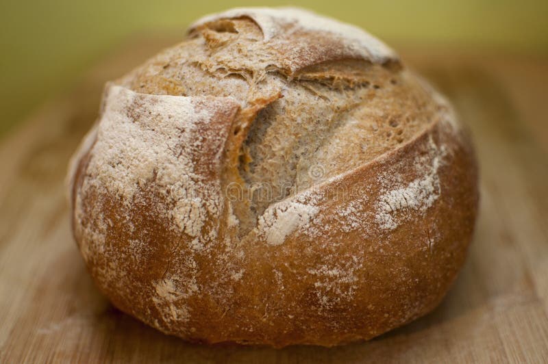 Homemade crusty bread stock photo. Image of food, grain - 86639712