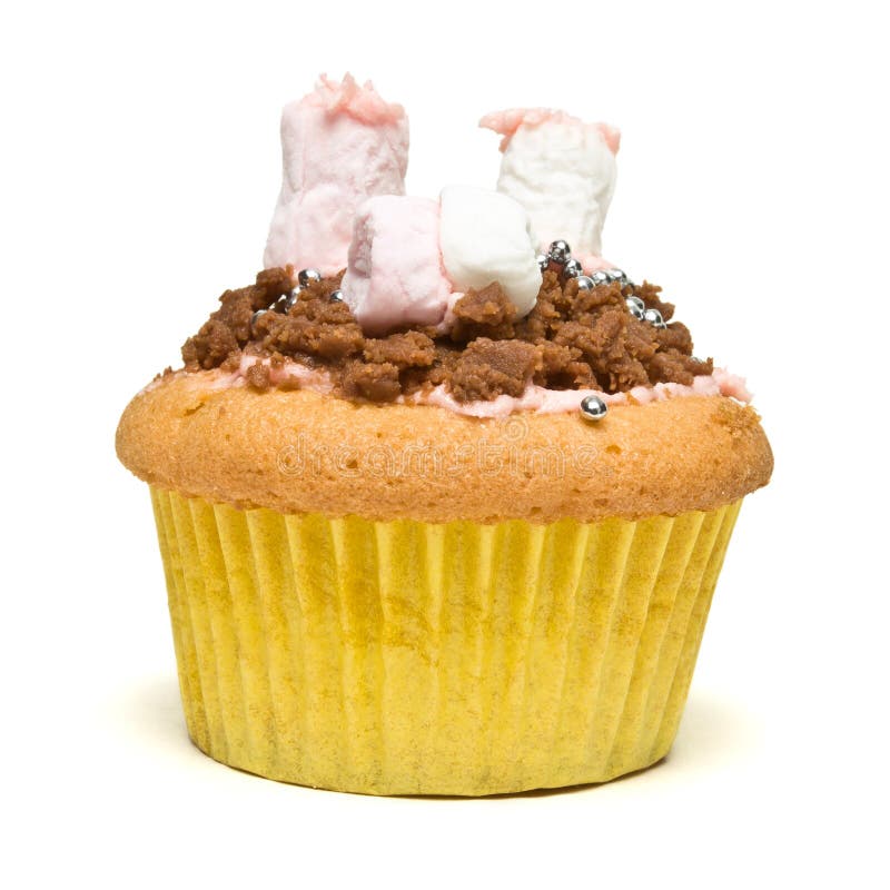 Homemade Cupcake stock image. Image of delicious, baking - 16697775