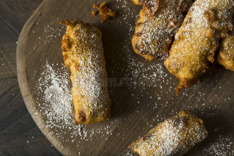 Homemade Deep Fried Candy Bar Stock Photo - Image of sweet ...