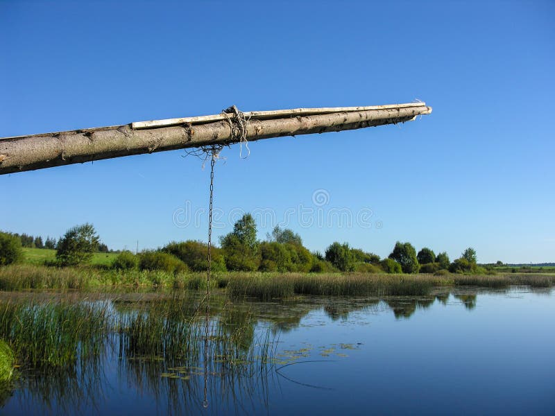 Homemade Device for Diving from the Board Stock Photo - Image of ...