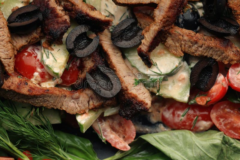 Homemade Dish with Vegetables and Meat Stock Photo - Image of kitchen ...