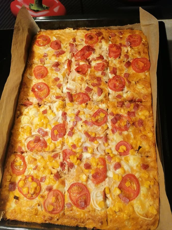 Homemade Dishes are always Taste Delicious Stock Image - Image of pizza ...