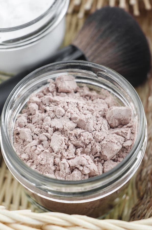 Homemade Dry Shampoo in a Glass Jar Stock Photo - Image of natural ...