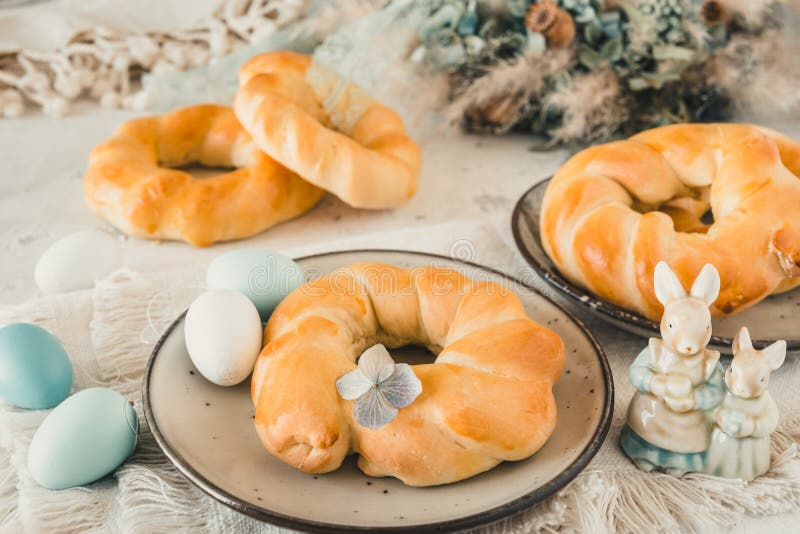 Decorated buns stock photo. Image of topping, dessert - 25454674