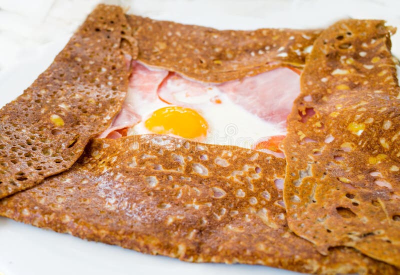 Breton galette stock photo. Image of french, table, lunch - 21233888